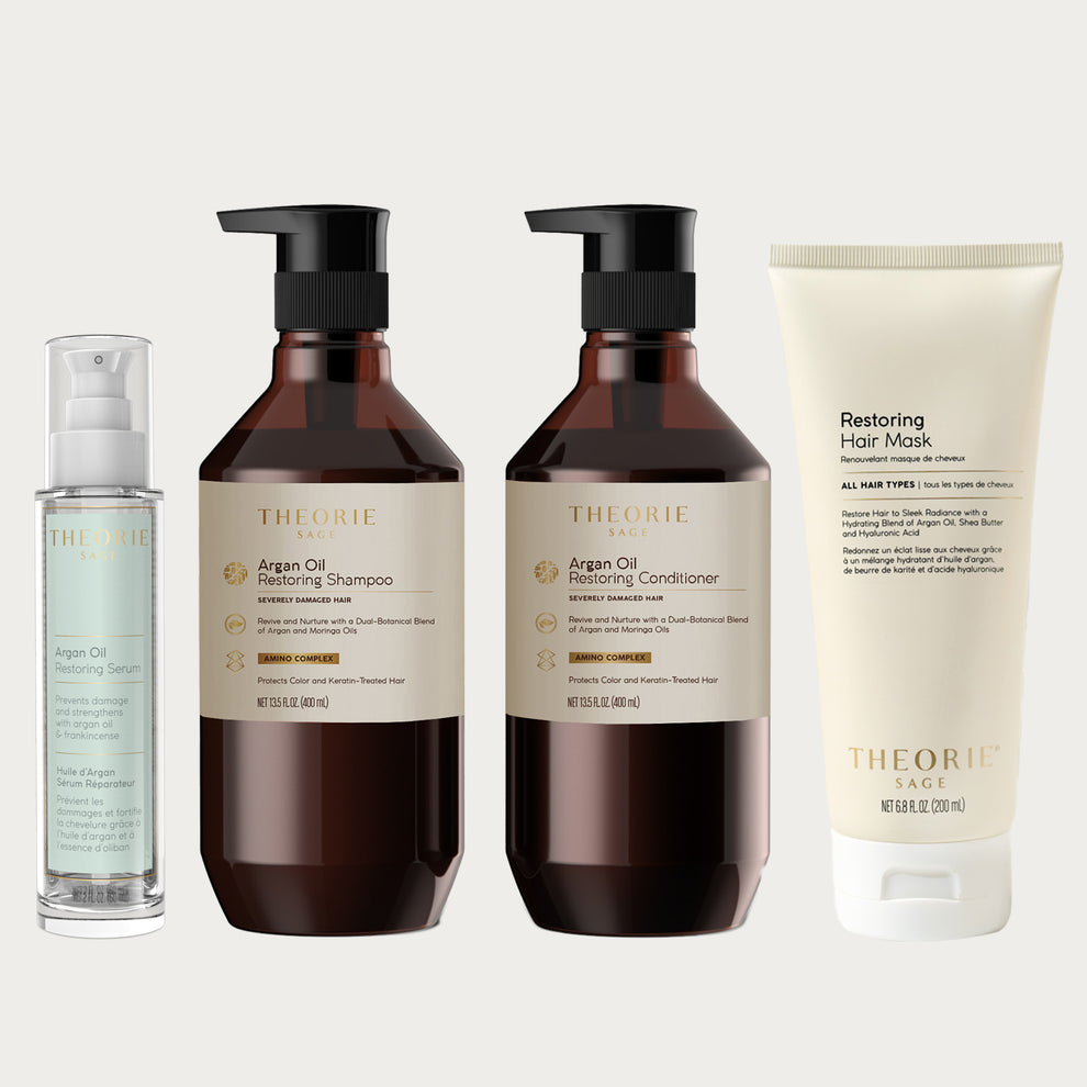 Argan Oil Complete Restoration Bundle – THEORIE