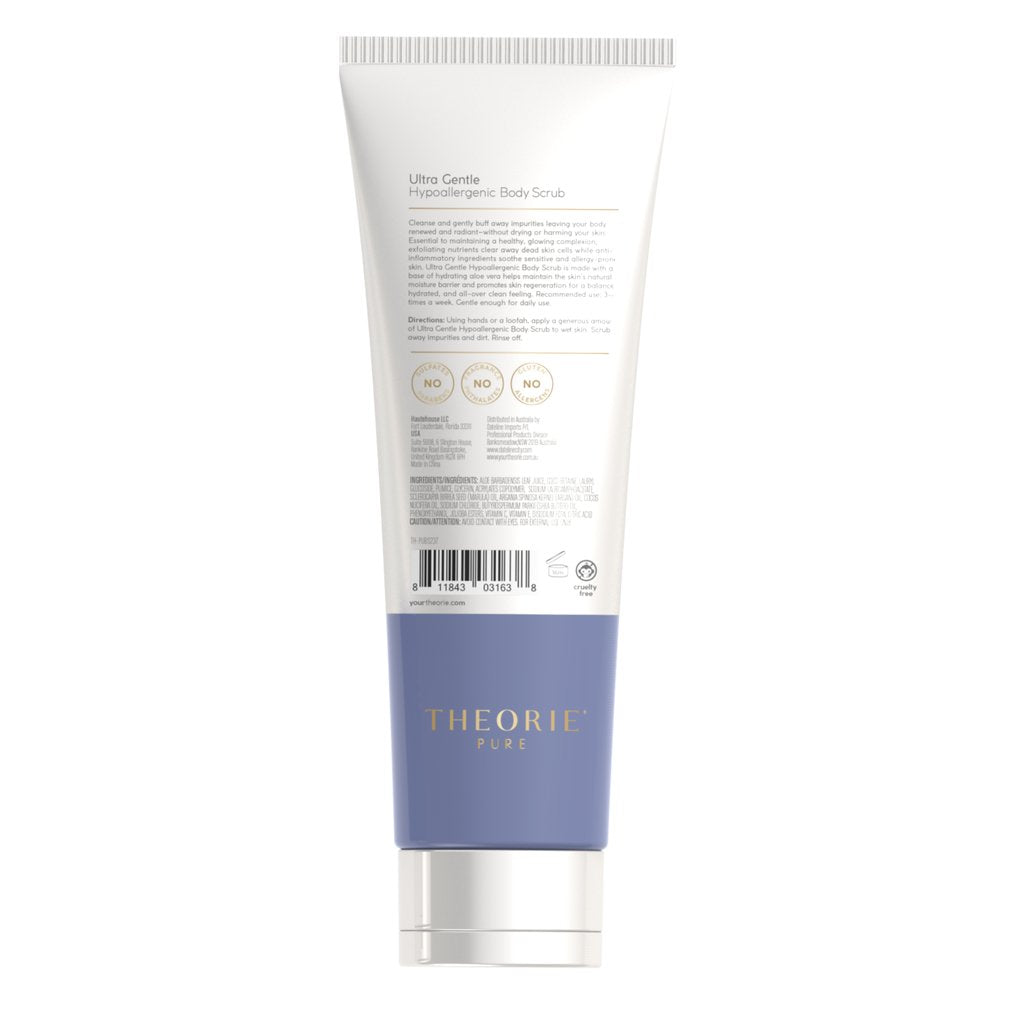Ultra Gentle Hypoallergenic Body Scrub – THEORIE